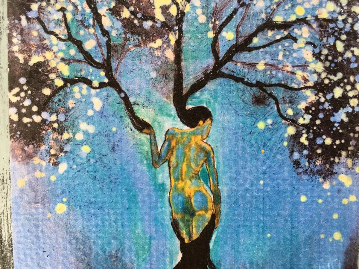 Nature Of Peace Tree Rustic Wall Art By Artist Rafi Perez Original ...