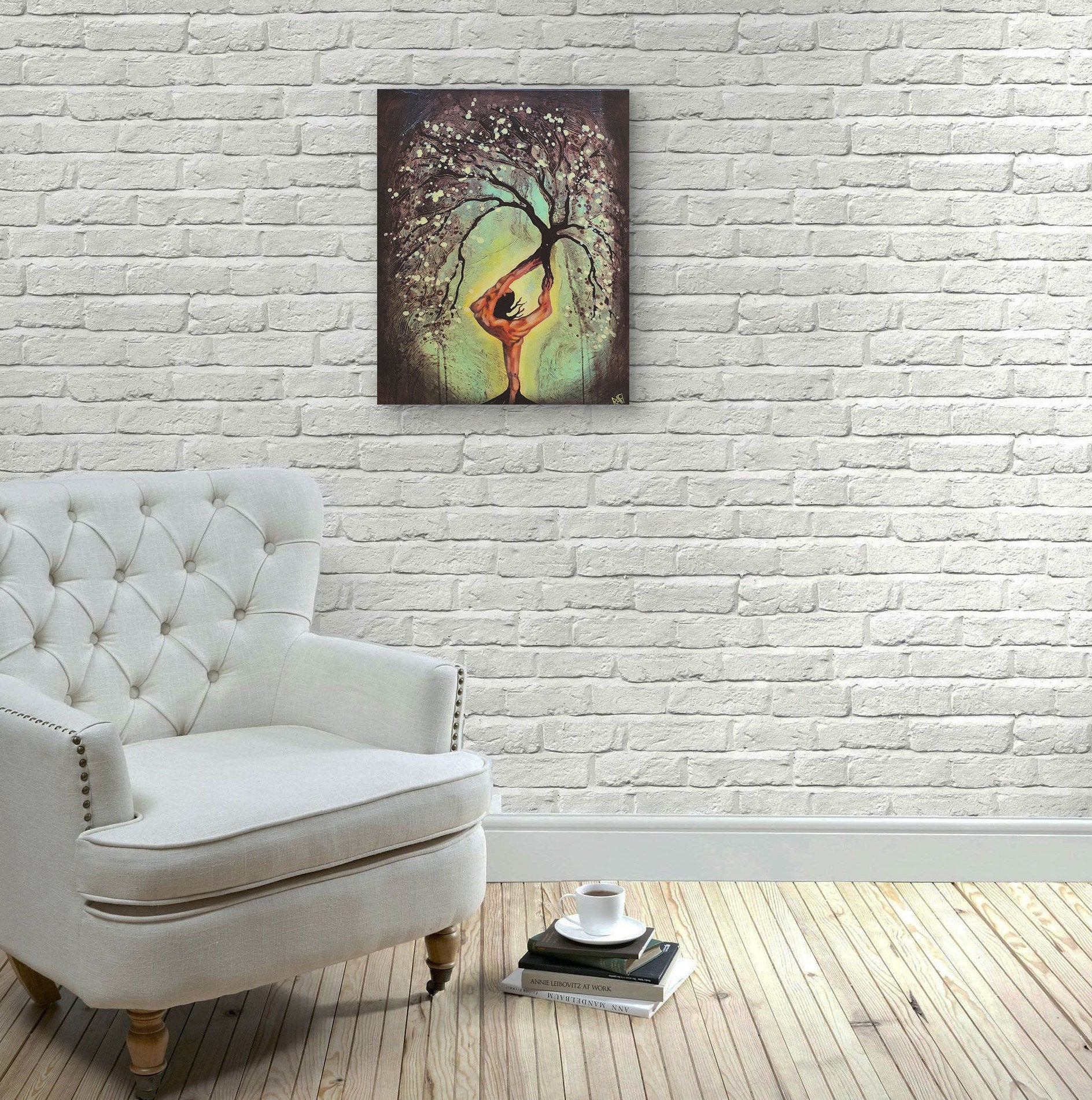 Phoenix Reborn Original Painting Art By Artist Rafi Perez Mixed Medium ...