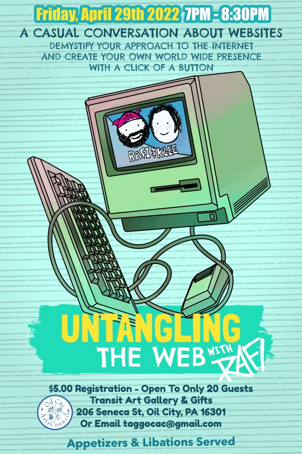 Untangle The Web With Us At TAGG – April 29th
