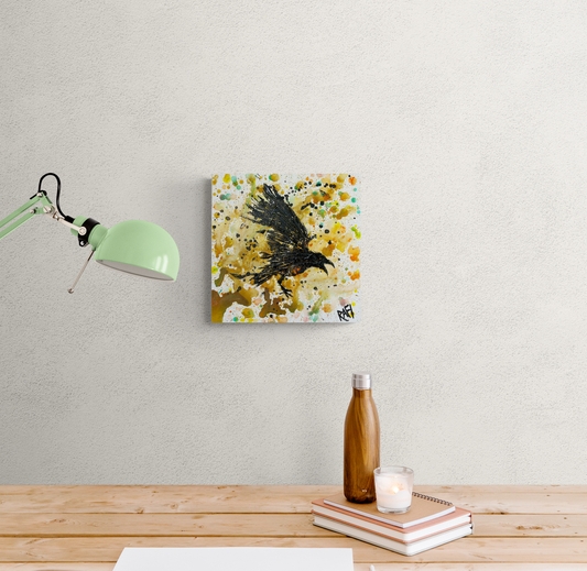 The Raven’s Transformation No.1 By Artist Rafi Perez Original Art On ...